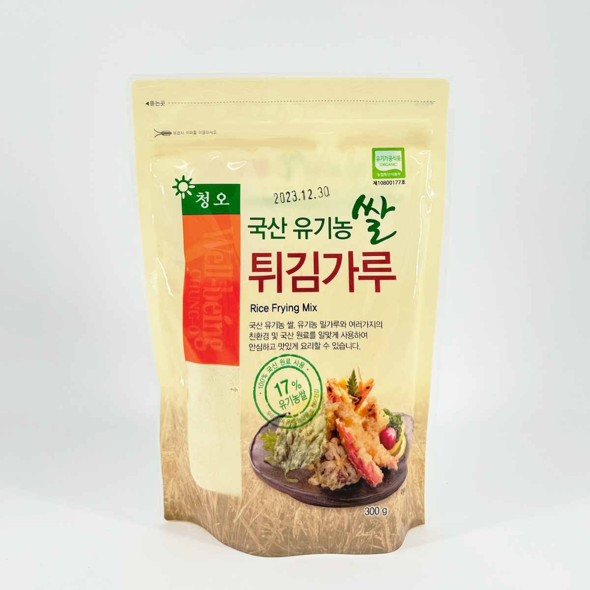 [CHUNG-O] Frying Rice Powder (300g) – Organic Korean Batter Mix ...